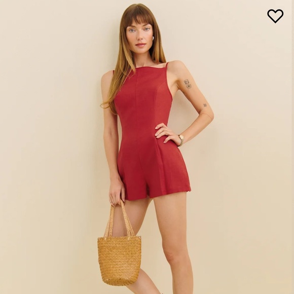 Ciara Linen Romper